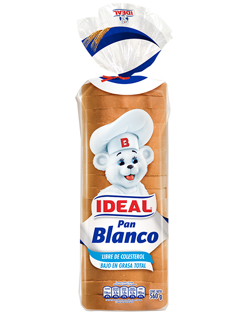 PAN BLANCO 560g | Ideal